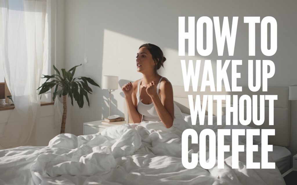 13 Tips to Wake Up Without Coffee for Morning Energy